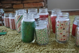 Mason Jar Advent Calendar